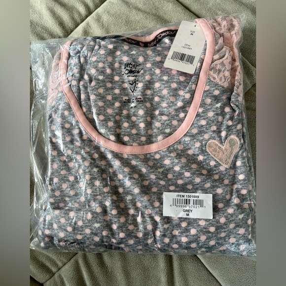 Betsey Johnson Intimates And Sleepwear Betsey Johnson Pajama Set 3pc